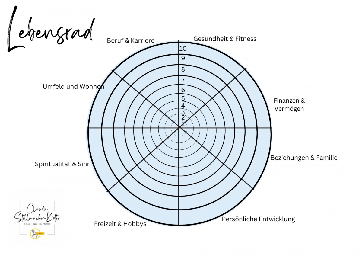 Was ist das Lebensrad im Coaching – Überblick und Anwendung - KLARPLATZ ...