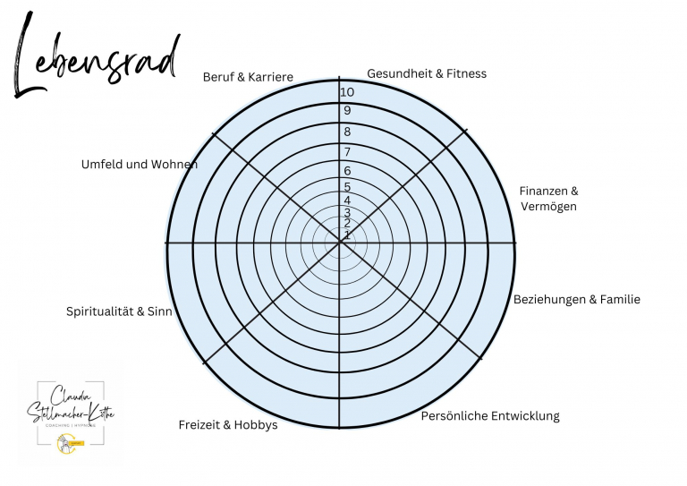 Was ist das Lebensrad im Coaching – Überblick und Anwendung - KLARPLATZ ...